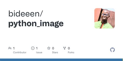 Github Bideeen Python Image