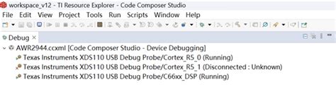 Awr2944evm When Awr2944mmwnonosdemotdm Is Run The Mmwave Demo Visualizer Fails To Send