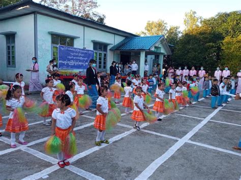 မအူပင်ခရိုင် လူမှုဝန်ထမ်းဦးစီးဌာနမှ မြန်မာကလေးများနေ့အထိမ်းအမှတ် ကာယစွမ်းရည်ပြိုင်ပွဲဖွင့်ပွဲ က