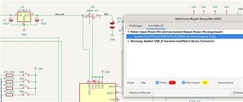 Kicad Input Power Pin Wird Von Keinem Output Power Pin Angesteuert Mikrocontroller Net