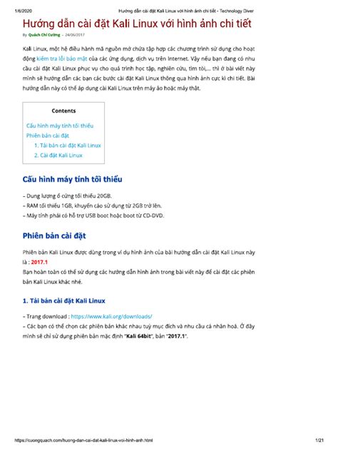 Huong Dan Cai Kali Linux Pdf