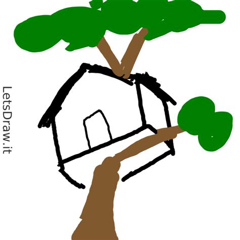 How To Draw Treehouse Ju Tfoq Png LetsDrawIt