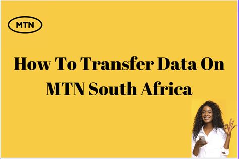 How To Transfer Data On MTN South Africa
