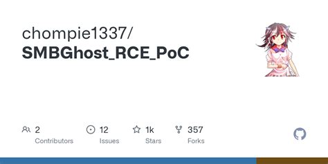 Github Chompie1337smbghostrcepoc