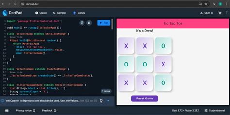 Flutter Dart Tictactoe Gamedev Appdevelopment Prodigyinfotech Srishti Jindal