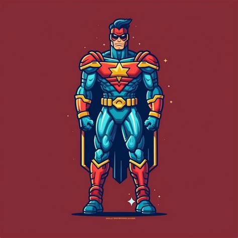 Premium Photo Pixel Art Character