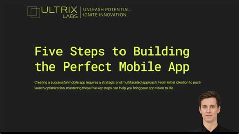 [video] How To Build The Perfect Mobile App Ultrix Labs Llc Posted On The Topic Linkedin