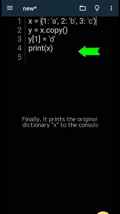 1 Dict Dictionary Copy Method Python Tutorial For Beginners