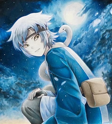 Mitsuki Boruto Art Battle By Amongsakura On Deviantart