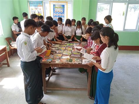 မြစ်သားမြို့နယ်တွင် Mobile Library စနစ်ဖြင့် ကျောင်းသား၊ကျောင်းသူများ လက်ဝယ်အရောက် စာအုပ်စာစောင