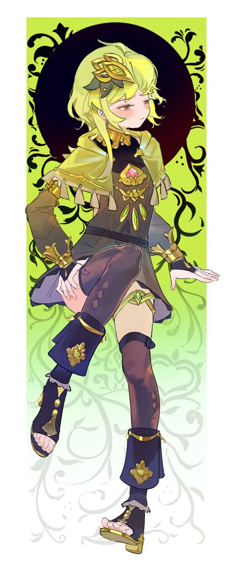 Collei Genshin Impact Drawn By Zippo Danbooru