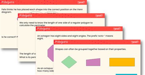 Year 4 Polygons Teaching Ppt Classroom Secrets Classroom Secrets