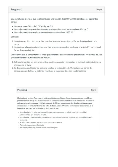 Pc1 Analisis De Corriente Alterna Análisis De Circuito De Corriente