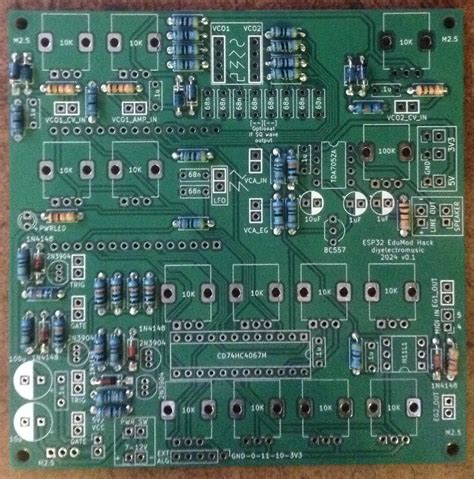 Esp32 Wroom Educational Modular Synth Thing Pcb Build Guide Simple
