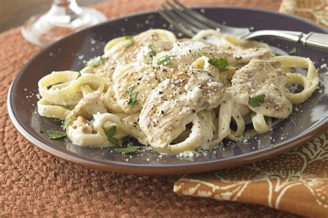 Fettuccine Alfredo With Chicken Philadelphia Recipes Kraft Heinz