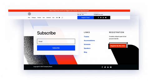 Headers And Footers Just Another Elegant Themes Examples Sites Site