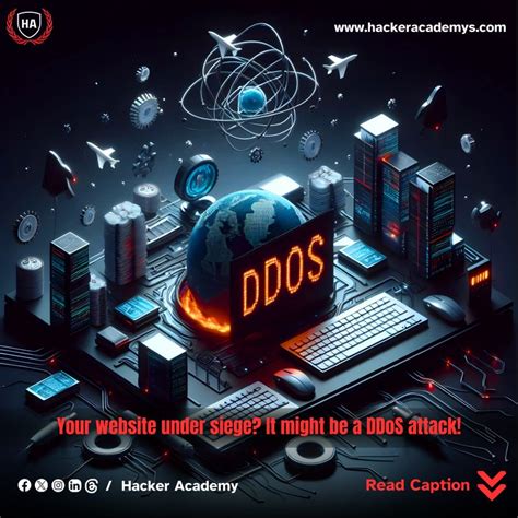 Hacker Academy On Linkedin Beware The Digital Siege Demystifying Ddos Attacks ️ Ddos Is No