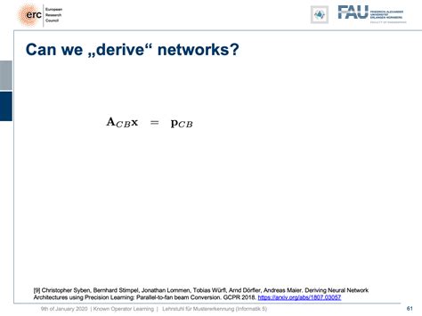 Lecture Notes In Deep Learning Known Operator Learning Part 4 Pattern Recognition Lab