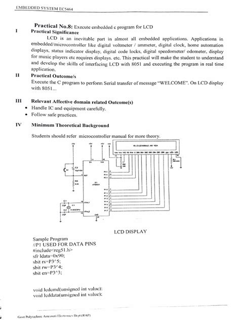 lcd interfacing with embedded c pdf classes of computers computer
