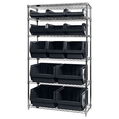 Quantum Storage Systems Shelving Unit 42 In W X 74 In H X 18 In D 6