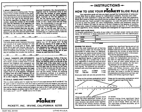 Erics Slide Rule Manuals Page
