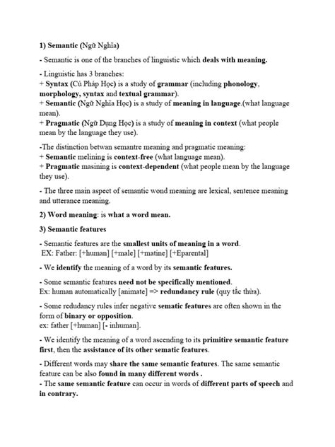 Semantic Review Pdf Semantics Logical Consequence