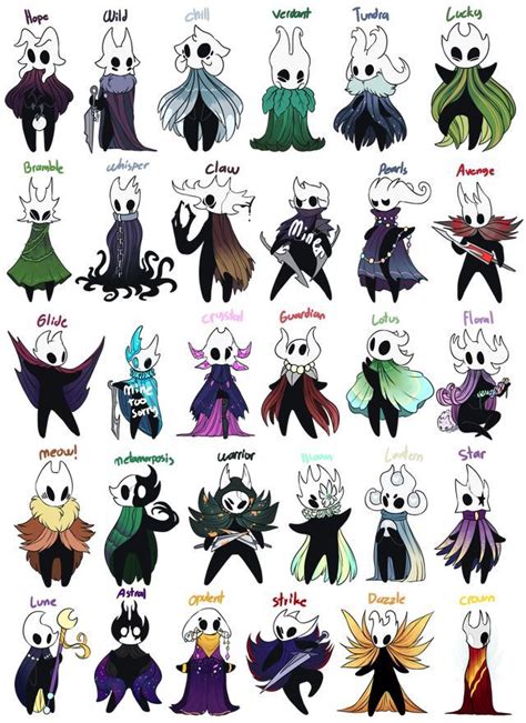 Hollow Knight Characters