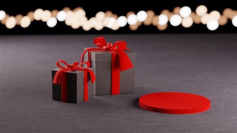 Premium Photo 3d Render Box