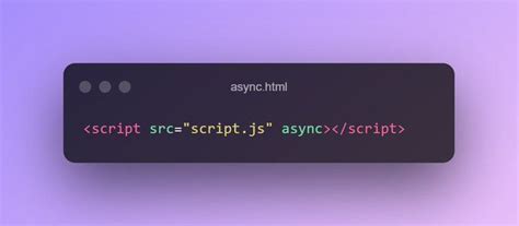 Madza 👨‍💻⚡ On Linkedin Html Tip 💡 The Async Attribute Ensures The