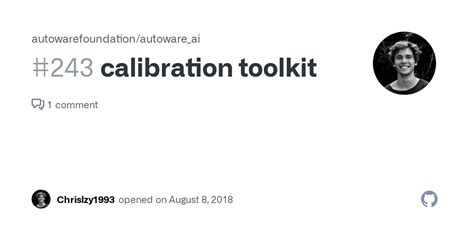 Calibration Toolkit · Issue 243 · Autowarefoundation Autoware Ai · Github
