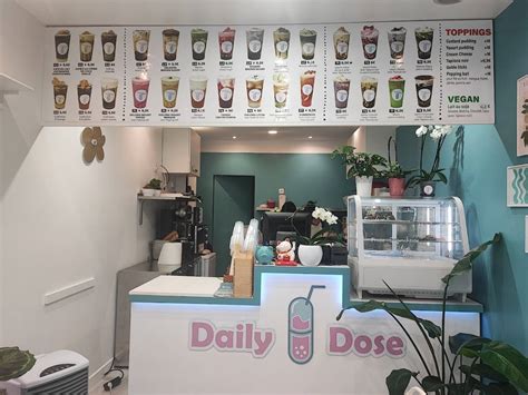 Menu At Daily Dose Paris