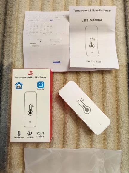 Smart Temperature Monitor Temperature And Humidity Sensor Mobile App The Connected Shop