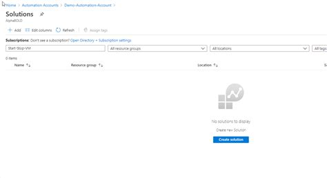 Automate Azure Vm Startstop Using Azure Automation
