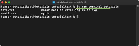 How To List Files And Directories In Mac Terminal