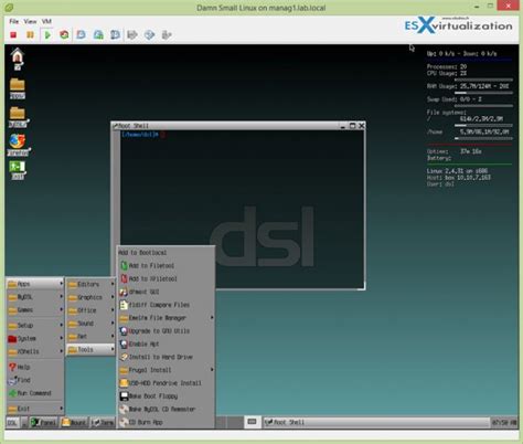 Top Three Lightweight Linux VMs For VMware VSphere Lab Environment ESX Virtualization