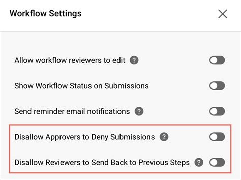 New Disable Deny And Send Back Options In Workflow Kuali