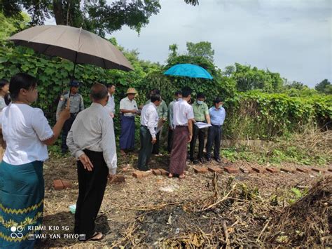 ပြည်ထောင်စုရွေးကောက်ပွဲကော်မရှင် ဥက္ကဋ္ဌ ဦးသိန်းစိုးနှင့်အဖွဲ့ နတ်တလင်းမြို့ ခရိုင်ကော်မရှင