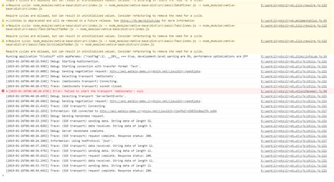 Cant Connect From React Native · Issue 6565 · Dotnetaspnetcore · Github