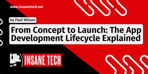 From Concept To Launch The App Development Lifecycle Explained Insane Tech