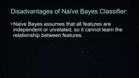 Naïve Bayes Classifier Algorithmpptx