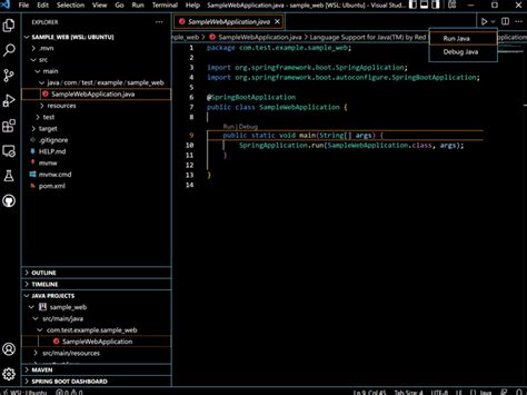 【springboot】mavenとvscodeでapi開発 json