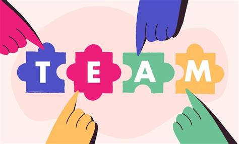 Premium Vector Team Puzzle Assembly Concept Illustration Premium Vector Team Puzzle Assembly Concept Illustration