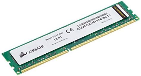 Corsair Valueselect 8 Gb Ddr3 1600mhz Vs Valueselect 8gb 2x4gb Ddr3 1333 Ram Comparison Pangoly