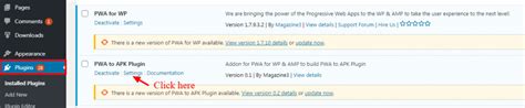 How To Use Pwa To Apk Plugin Pwa For Wp Documentation