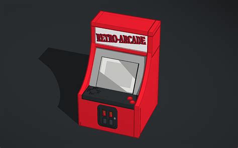 3d Design Custome Arcade Tinkercad