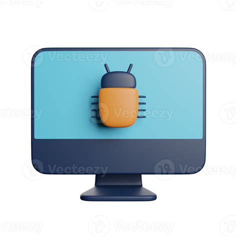 Virus Detection Desktop 23519738 Png