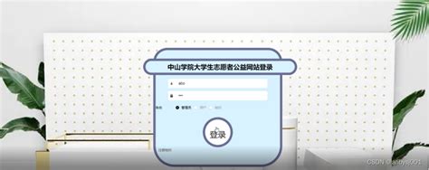 java php node js python中山学院大学生志愿者公益网站【2024年毕设】 csdn博客