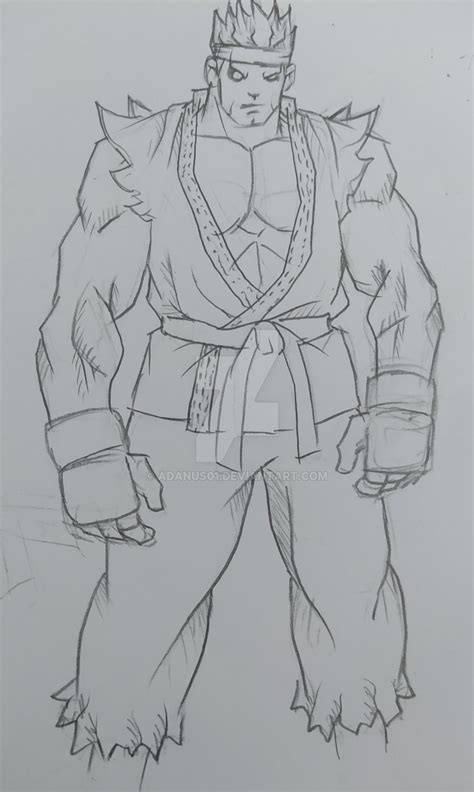 Evil Ryu By Adanus01 On Deviantart