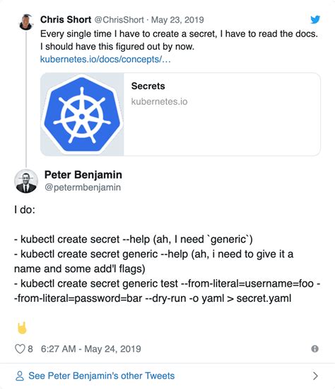 The Secret To Kubernetes Secrets Chris Short