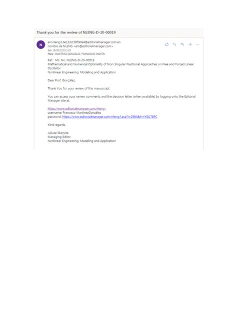 Pdf September 2020 Nonlinear Engineering Modeling And Applications